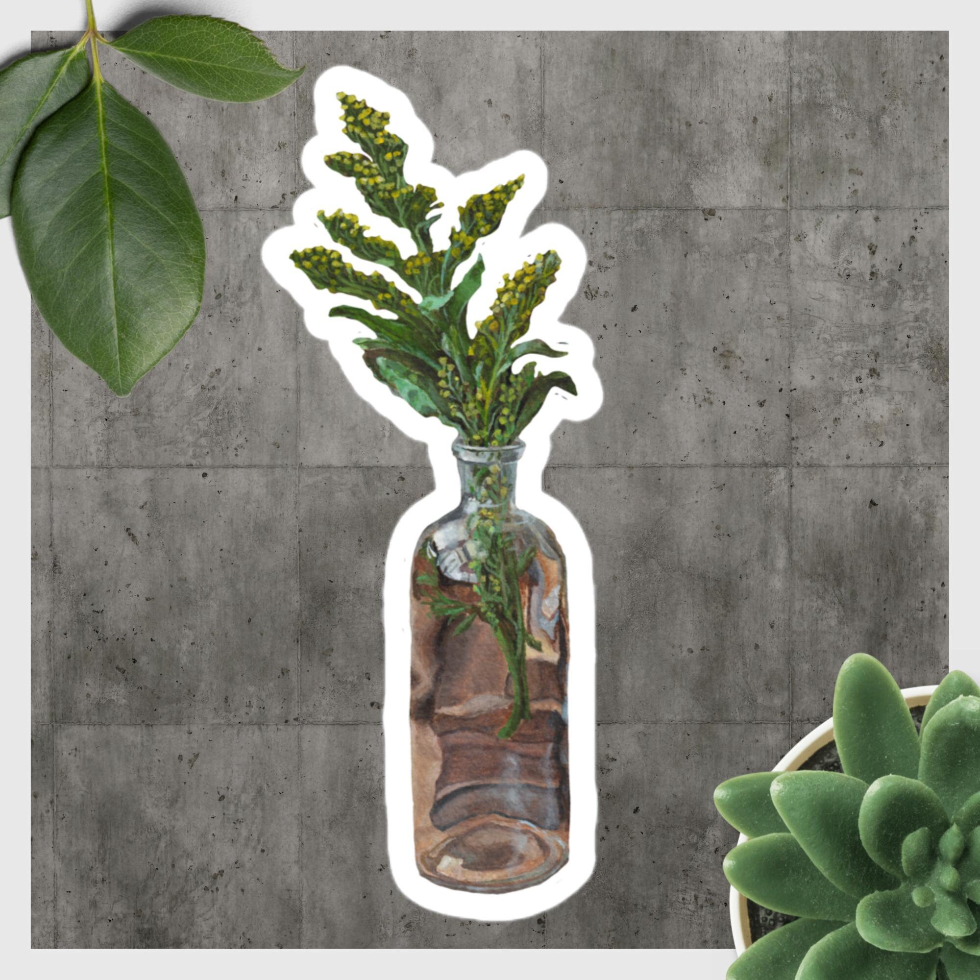 Goldenrod Artist Made Sticker - Etsy