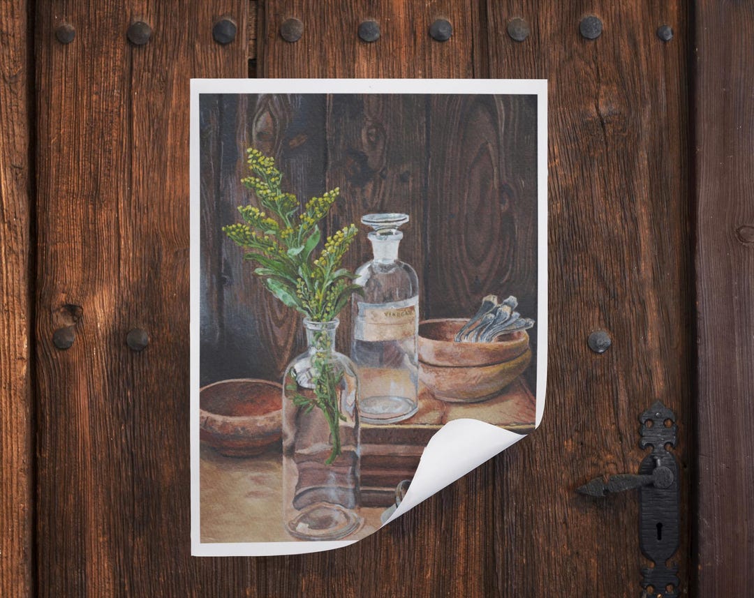 8x10 Goldenrod Artist Made Print - Etsy