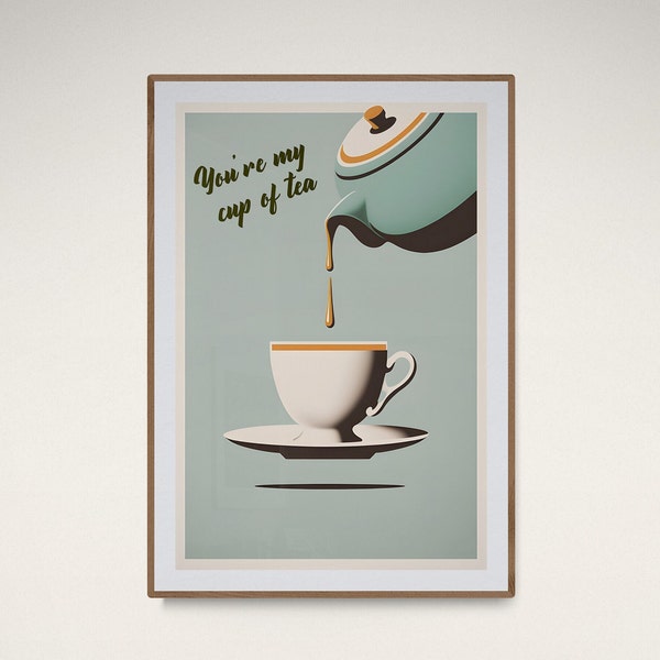 Tea Poster - Etsy