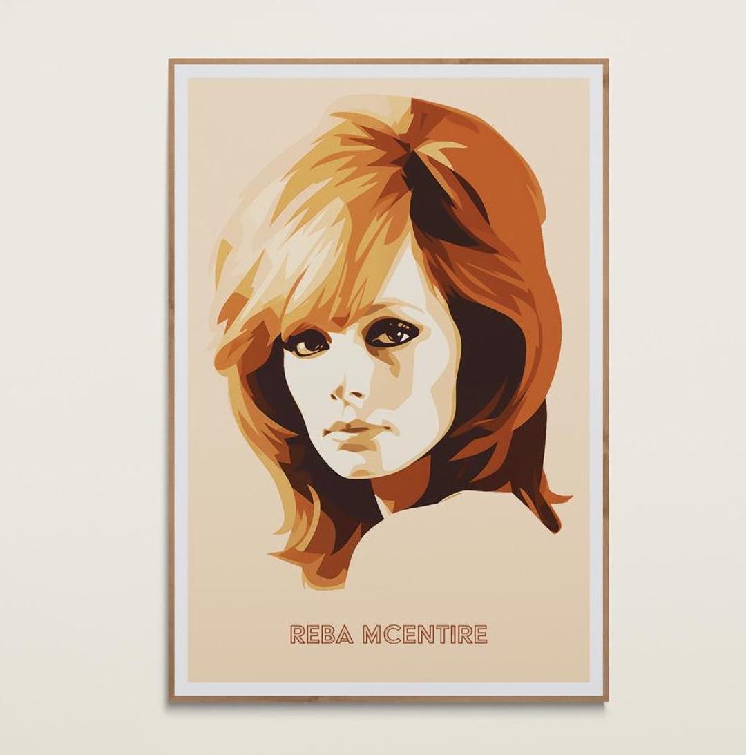 Reba Mcentire Print Instant Download Country Music Print Reba Mcentire ...