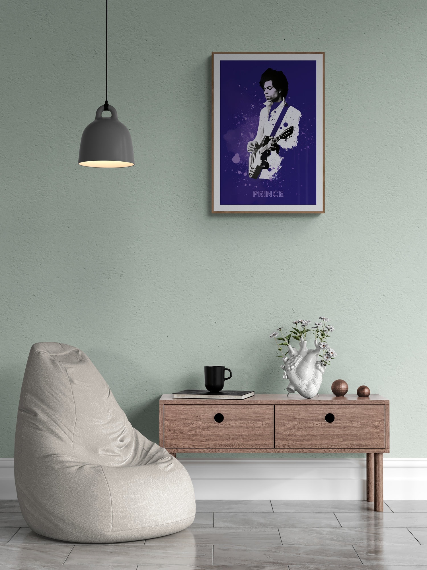 Prince Art Print Music Wall Art Pop Musician Prince Poster Music Icon ...