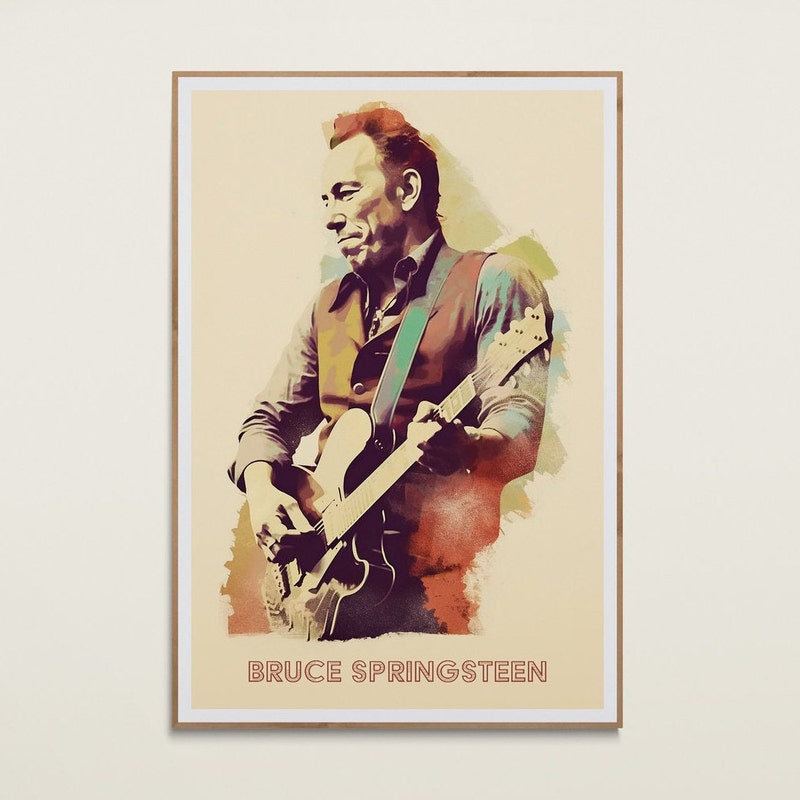 Bruce Springsteen Art - Etsy