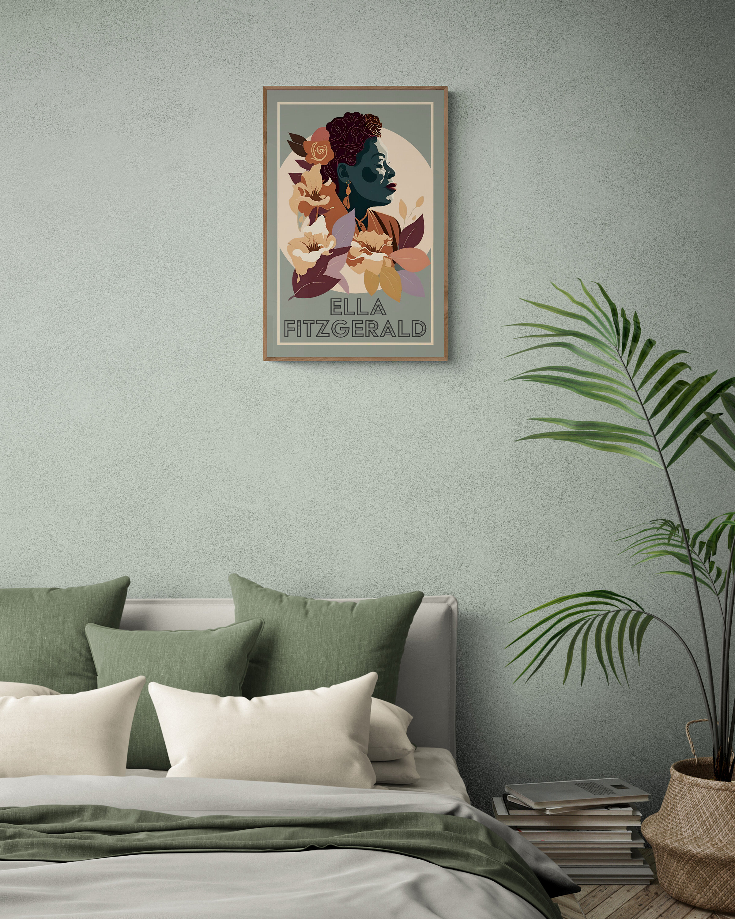 Ella Fitzgerald Art Print Vintage Wall Art Jazz Singer - Etsy