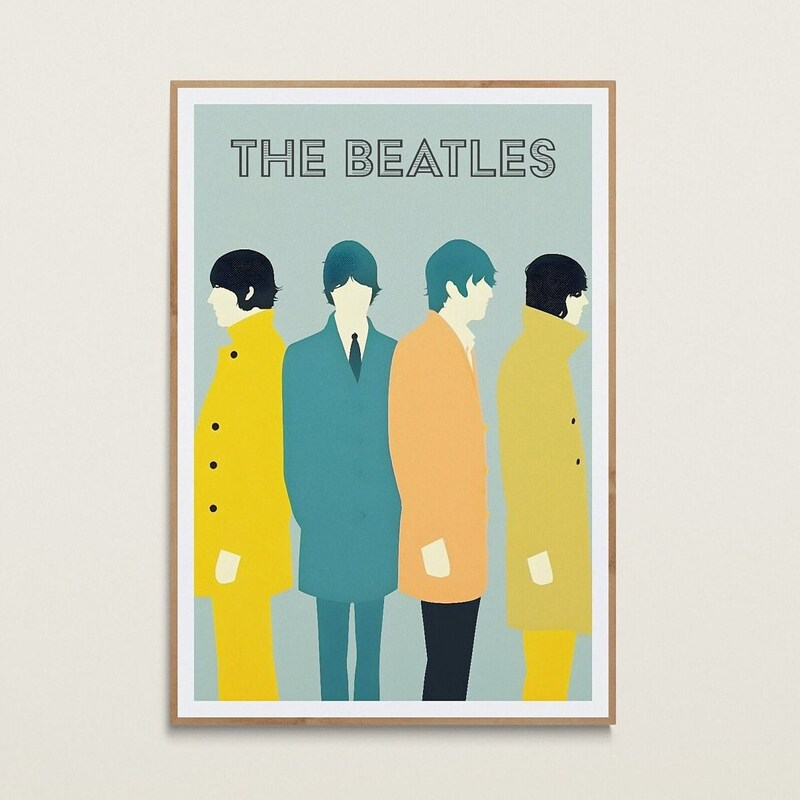 Beatles Art Print - Etsy