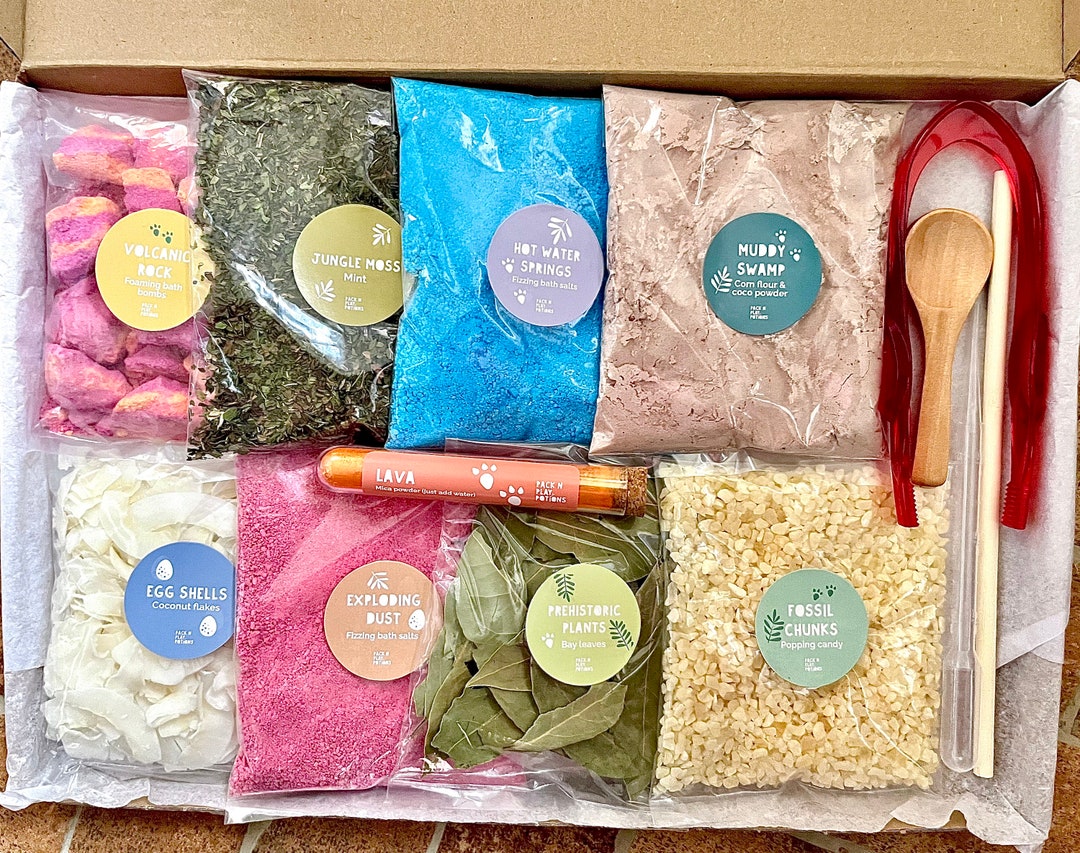 Kids Play Dino Potion Kit - Etsy UK