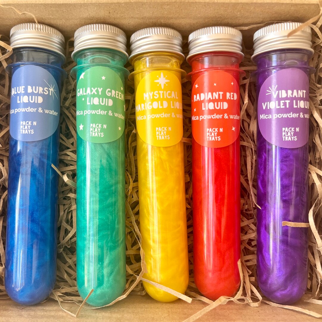 Magical Lustre Liquid Potion Sensory Bottles Play - Etsy