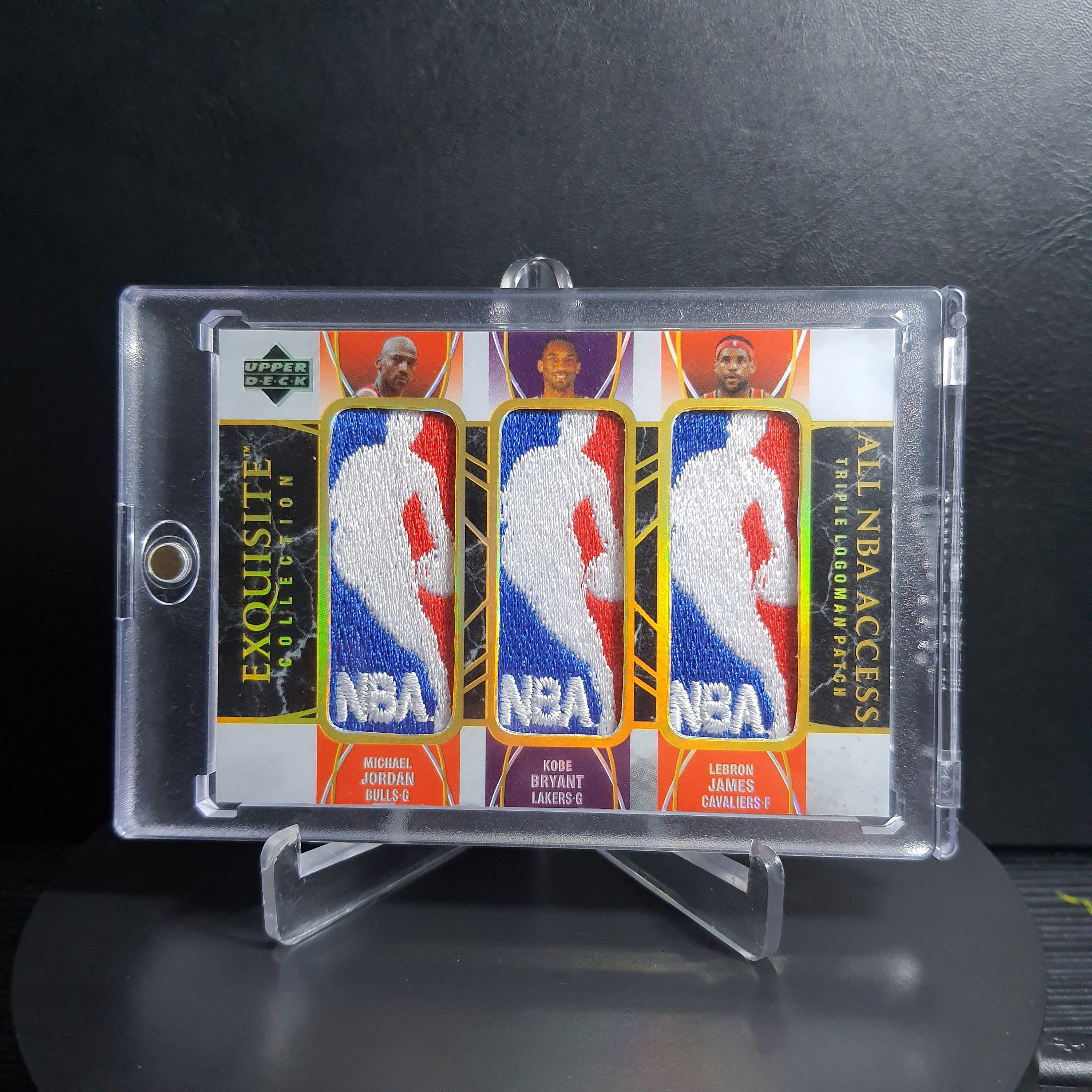 2006-07 Custom Basketball Card Upper Deck Exquisite Collection Logoman ...