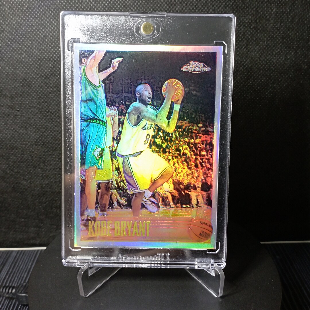1996-97 Custom Basketball Card Chome Refractor RC 138 Kobe Bryant - Etsy