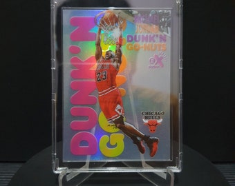 1998 Custom Basketball Card Skybox E-X Century Dunkin Go-nuts 15 ...