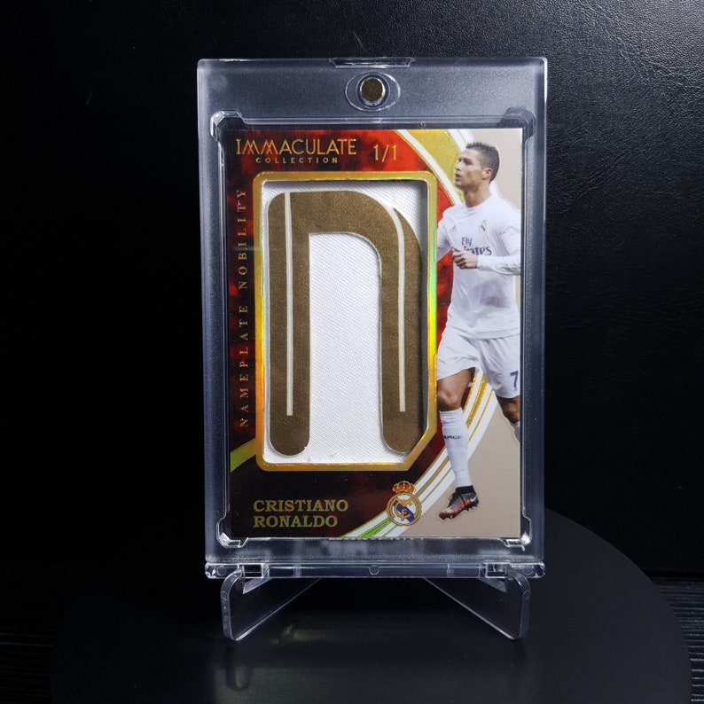 2015-16 Custom Soccer Card Panini Immaculate Collection Nameplate ...