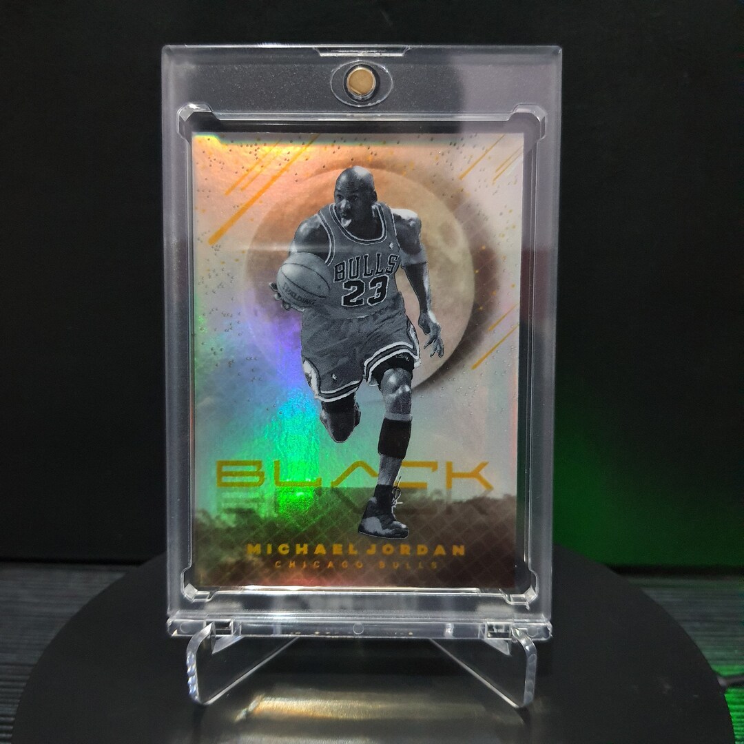 2021-22 Custom Basketball Card Black White Night 23 Michael Jordan - Etsy