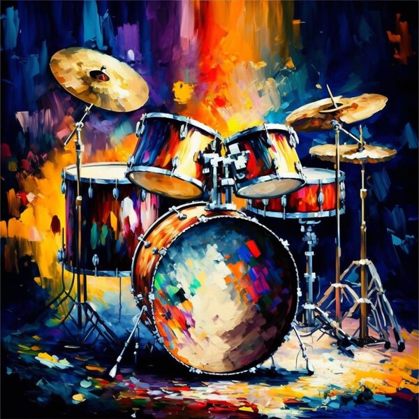Drum Wall Art - Etsy