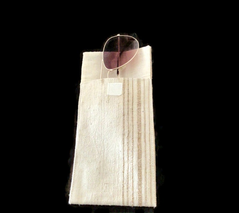 Handmade Glasses Case Linen, Linen Sunglasses Case , Hand Embroidery ...