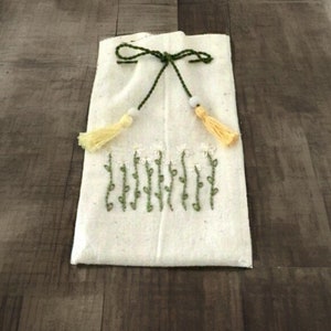 Handmade Glasses Case Linen, Linen Sunglasses Case , Hand Embroidery ...