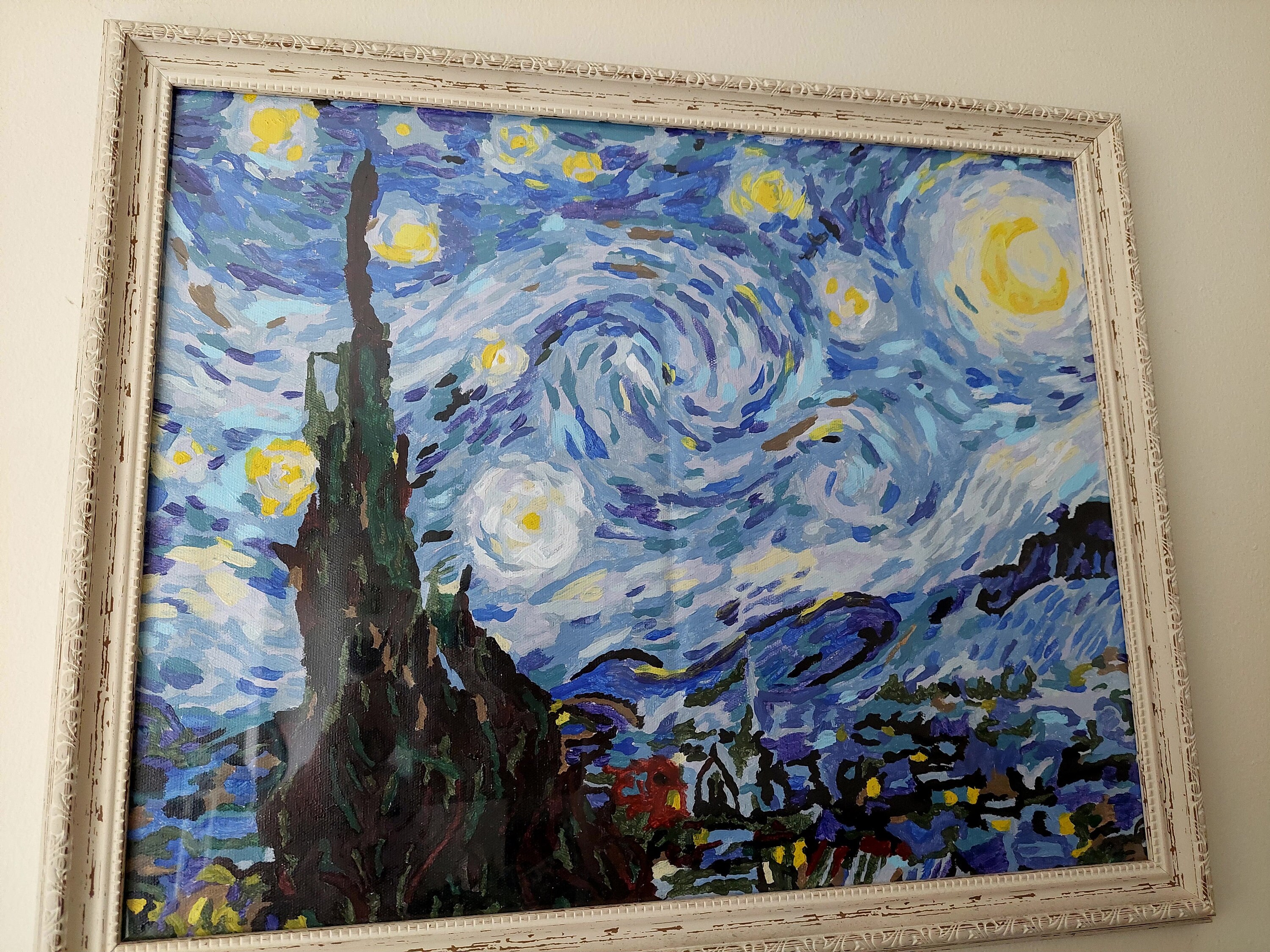Starry Night Original Frame