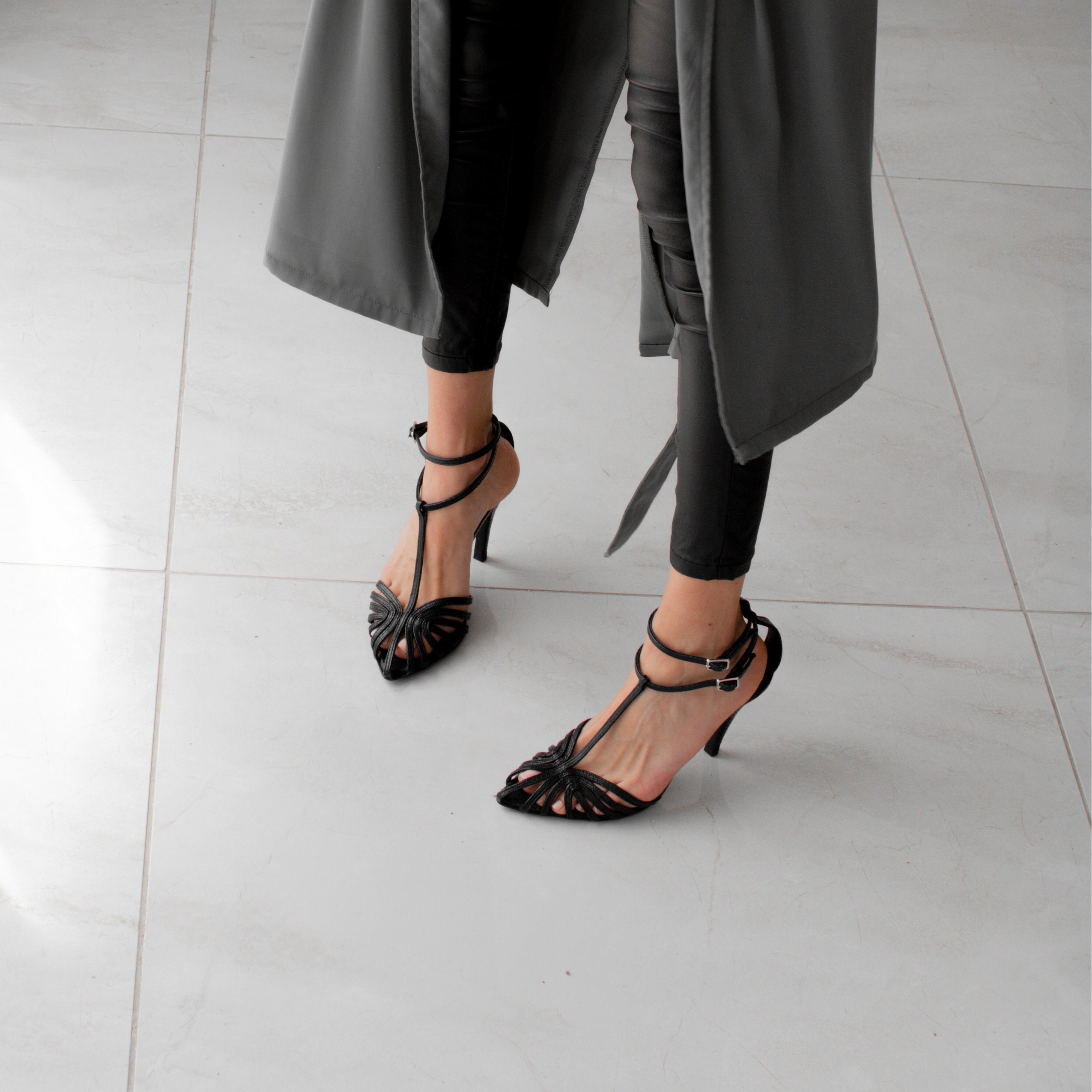 Leather High Heel ,handcrafted, Premium , Women's Shoes2 - Etsy Canada