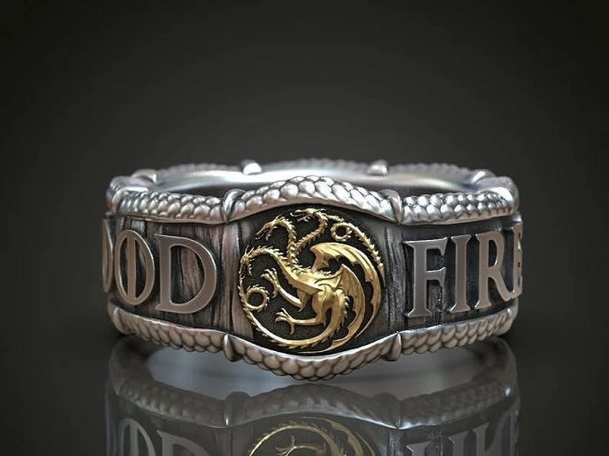 Game Of Thrones Dragon Ring