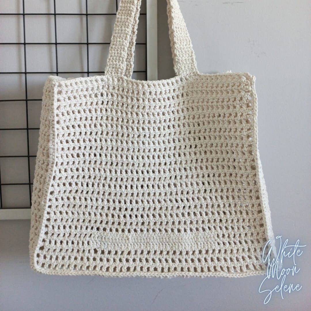 Crochet Shopper Tote Bag Boho Bag Market Bag Handbag - Etsy