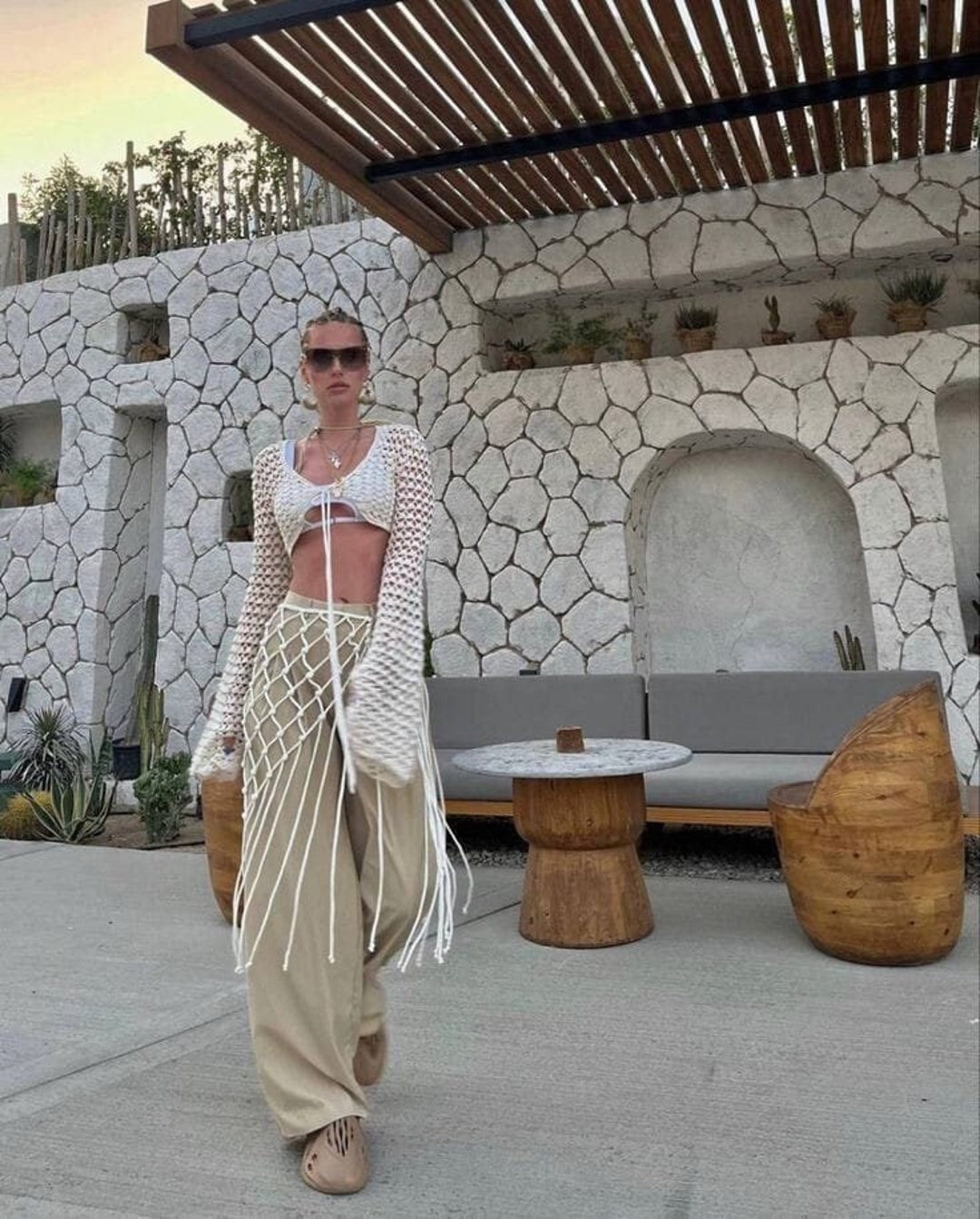 Crochet Set Outfit Crochet Festival Set Crochet Beach Wear - Etsy