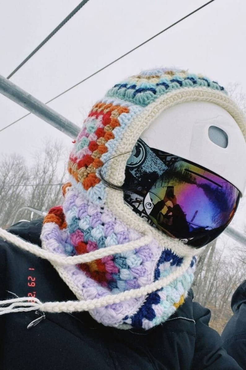Crochet Balaclava, Balaclava Hat, Crochet Ski Mask, Unisex Balaclava ...