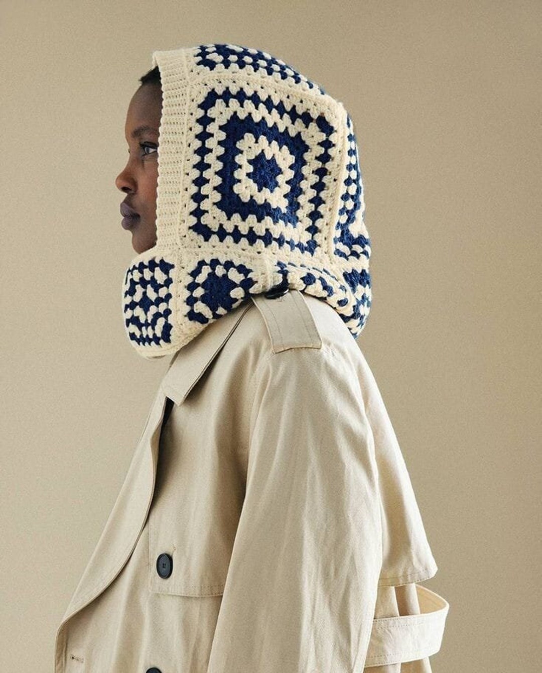 Crochet Balaclava, Colorful Balaclava, Purple Balaclava, Handknit ...