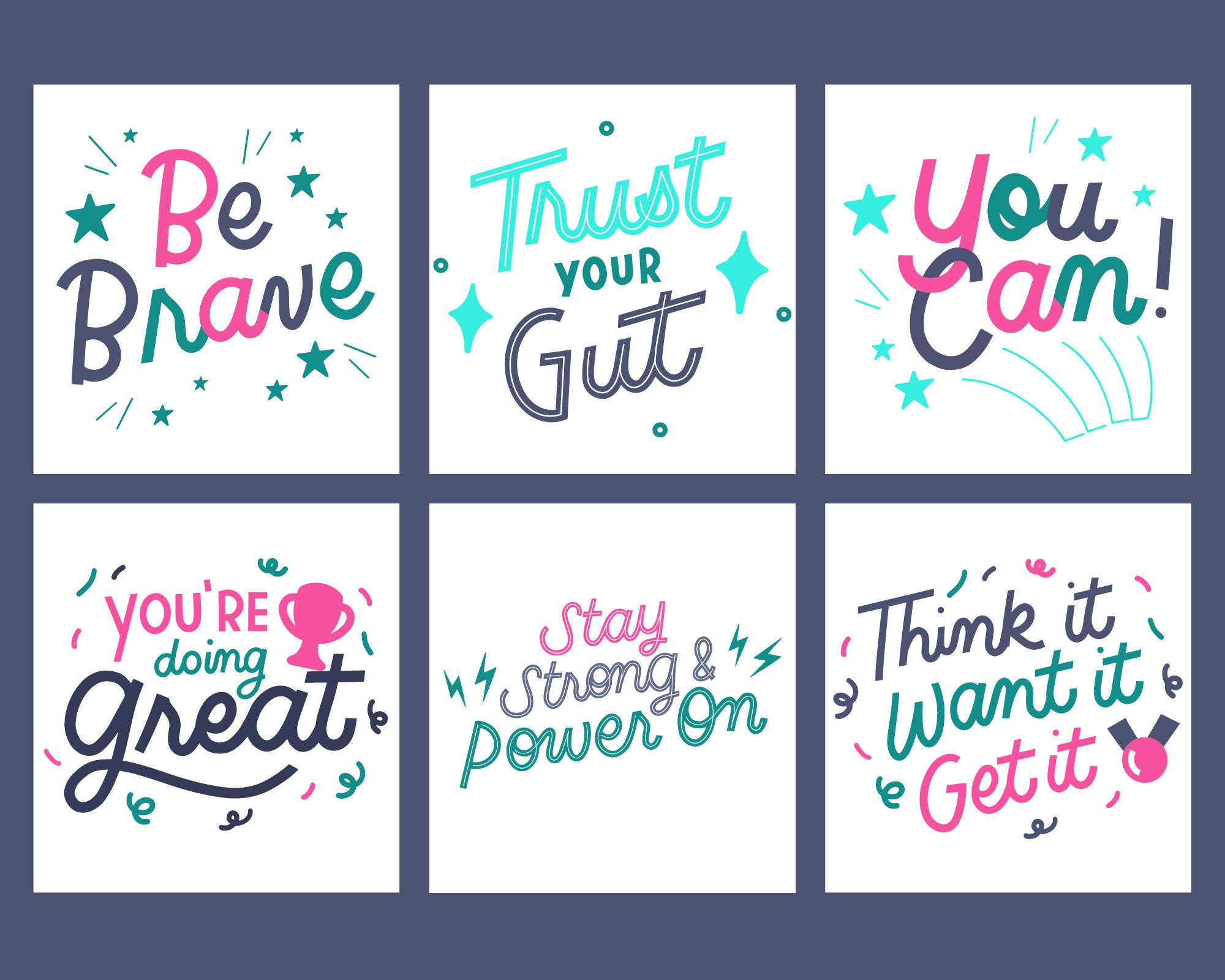 48 Kindness Cards | Printable Kindness Cards | Lunch Box Notes ...