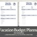 Vacation Budget Planner | Printable Travel Budget Worksheet | Travel ...
