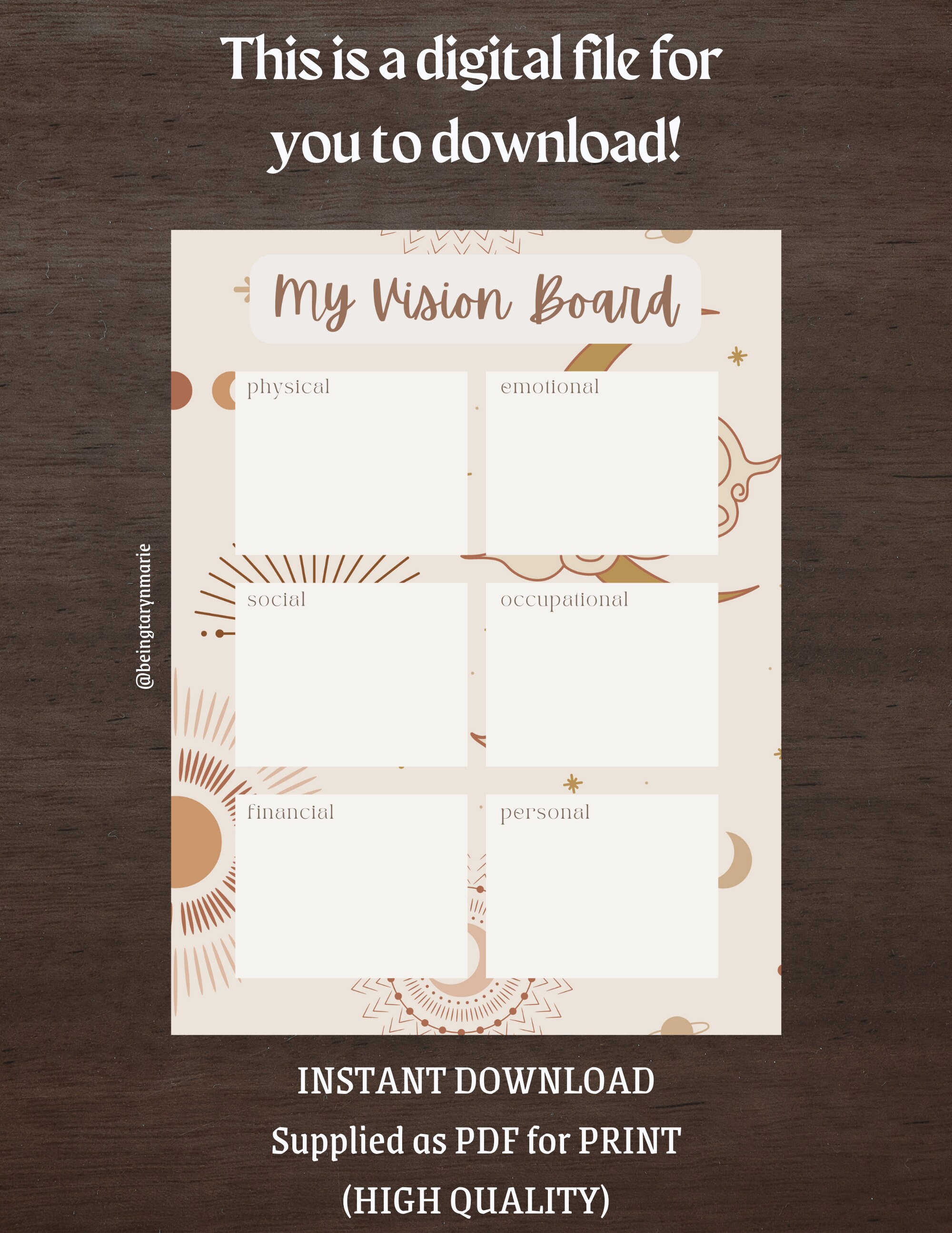 Daily Manifestation Journal | Printable Manifesting Journal ...