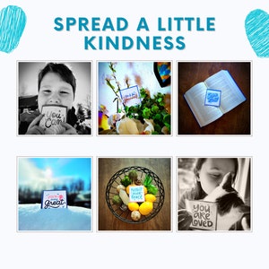 48 Kindness Cards | Printable Kindness Cards | Lunch Box Notes ...