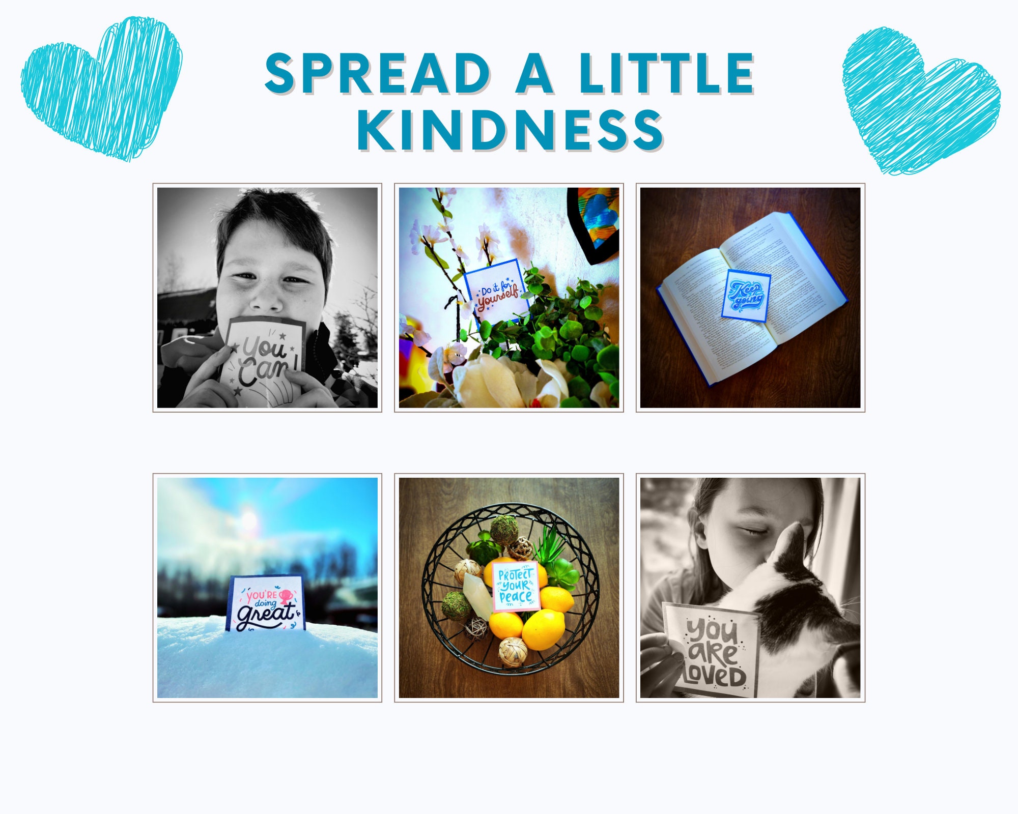 48 Kindness Cards | Printable Kindness Cards | Lunch Box Notes ...