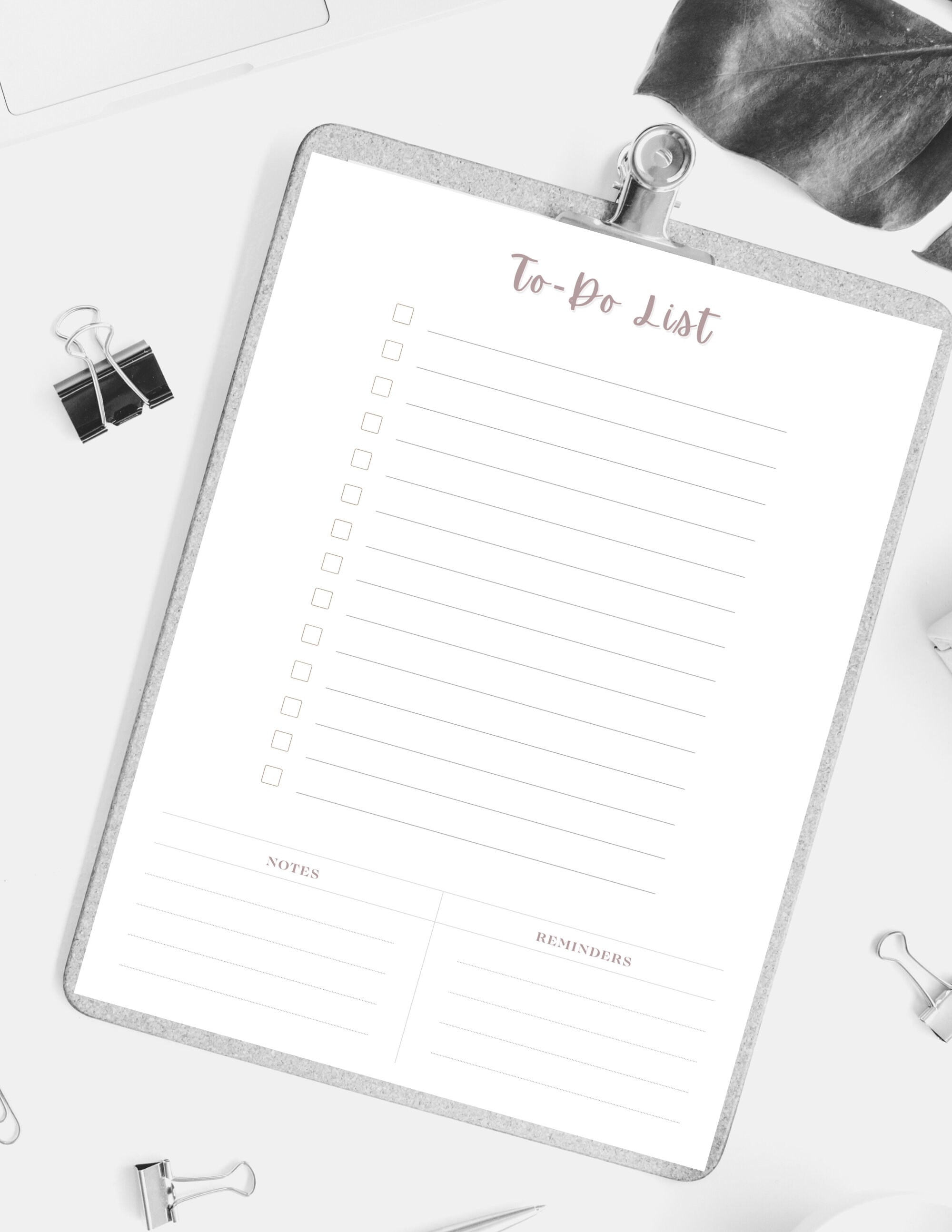 Printable TO DO List to Do List Printable PDF Download - Etsy