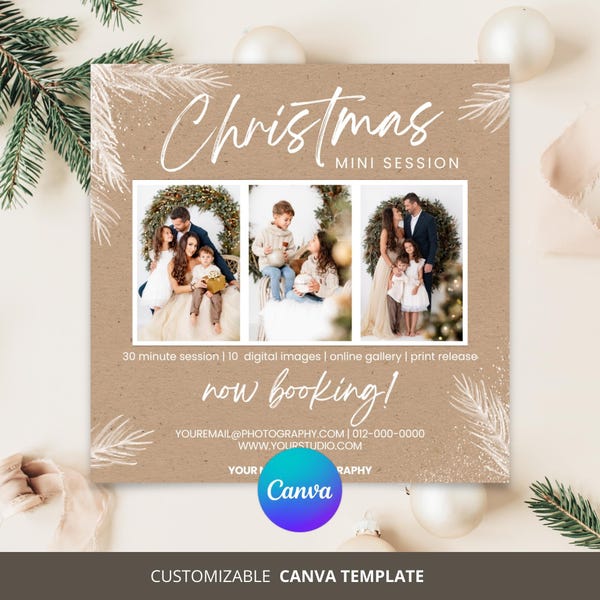 Mini Session Template - Etsy Canada