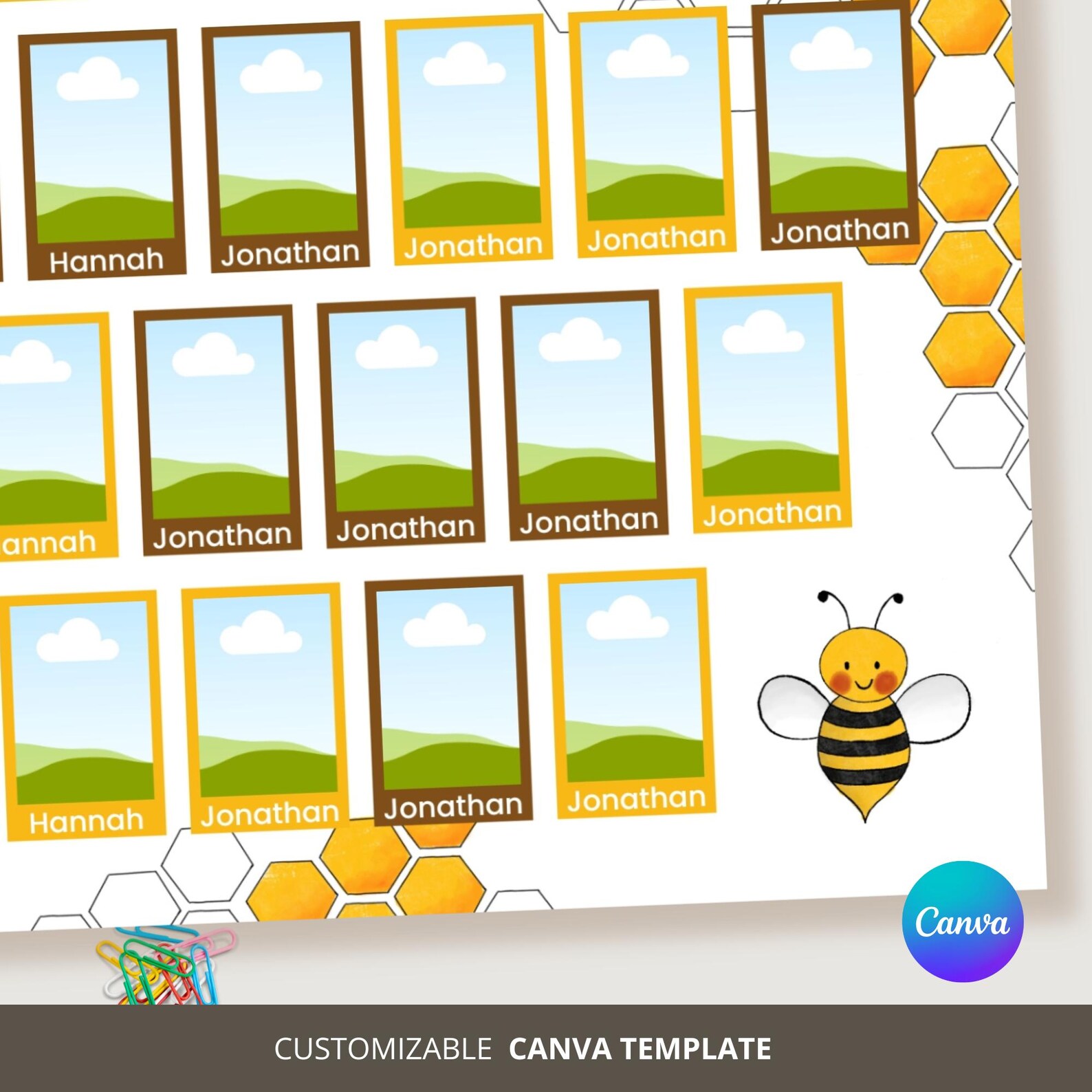 Class Photo Composite Template Canva Collage School Graduation Photo ...