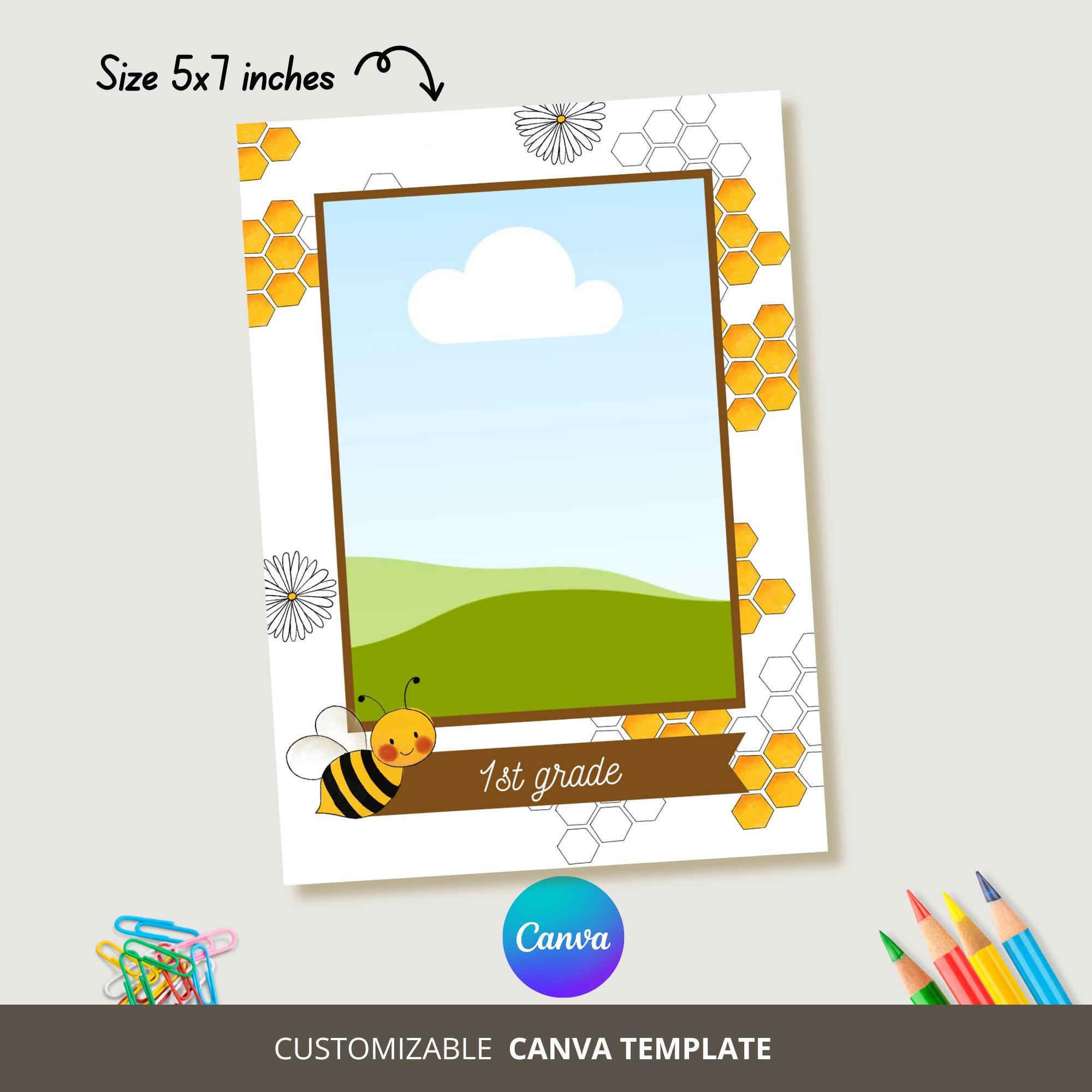 Class Photo Composite Template Canva Collage School Graduation Photo ...