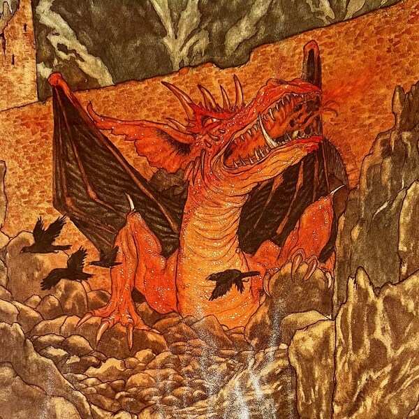 Smaug the Dragon - Etsy UK