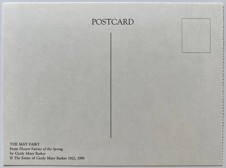 Flower Fairies the May Fairy Cicely Mary Barker Fantasy - Etsy