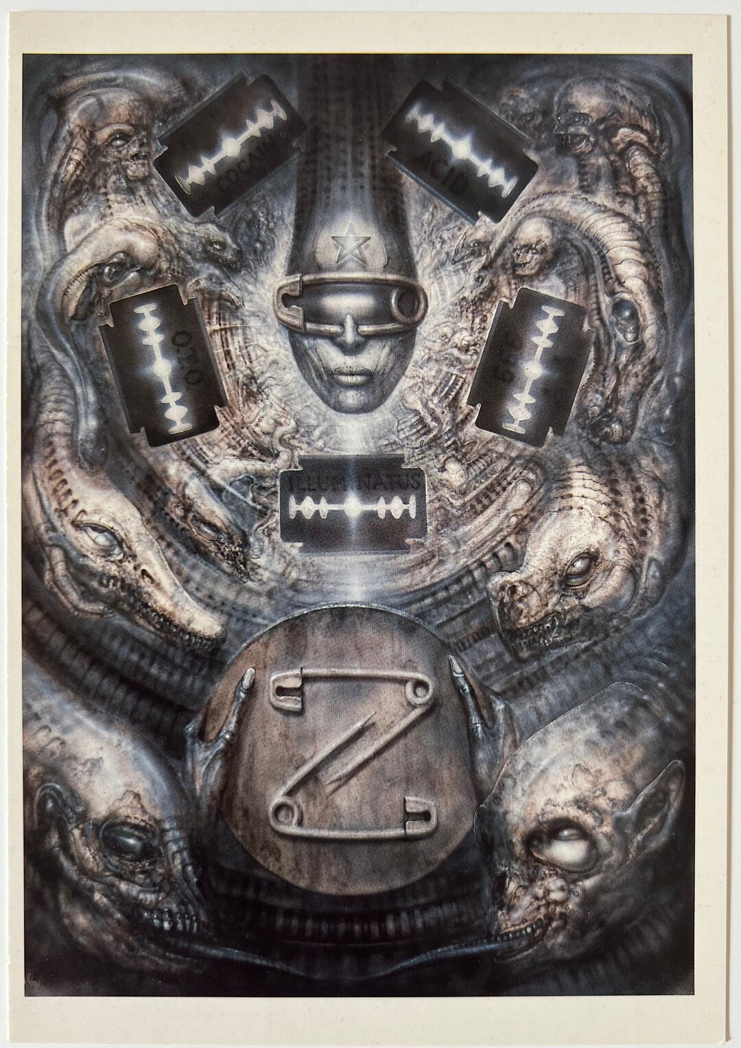 H. R. Giger Illuminatus II Fantasy Horror Science Fiction - Etsy