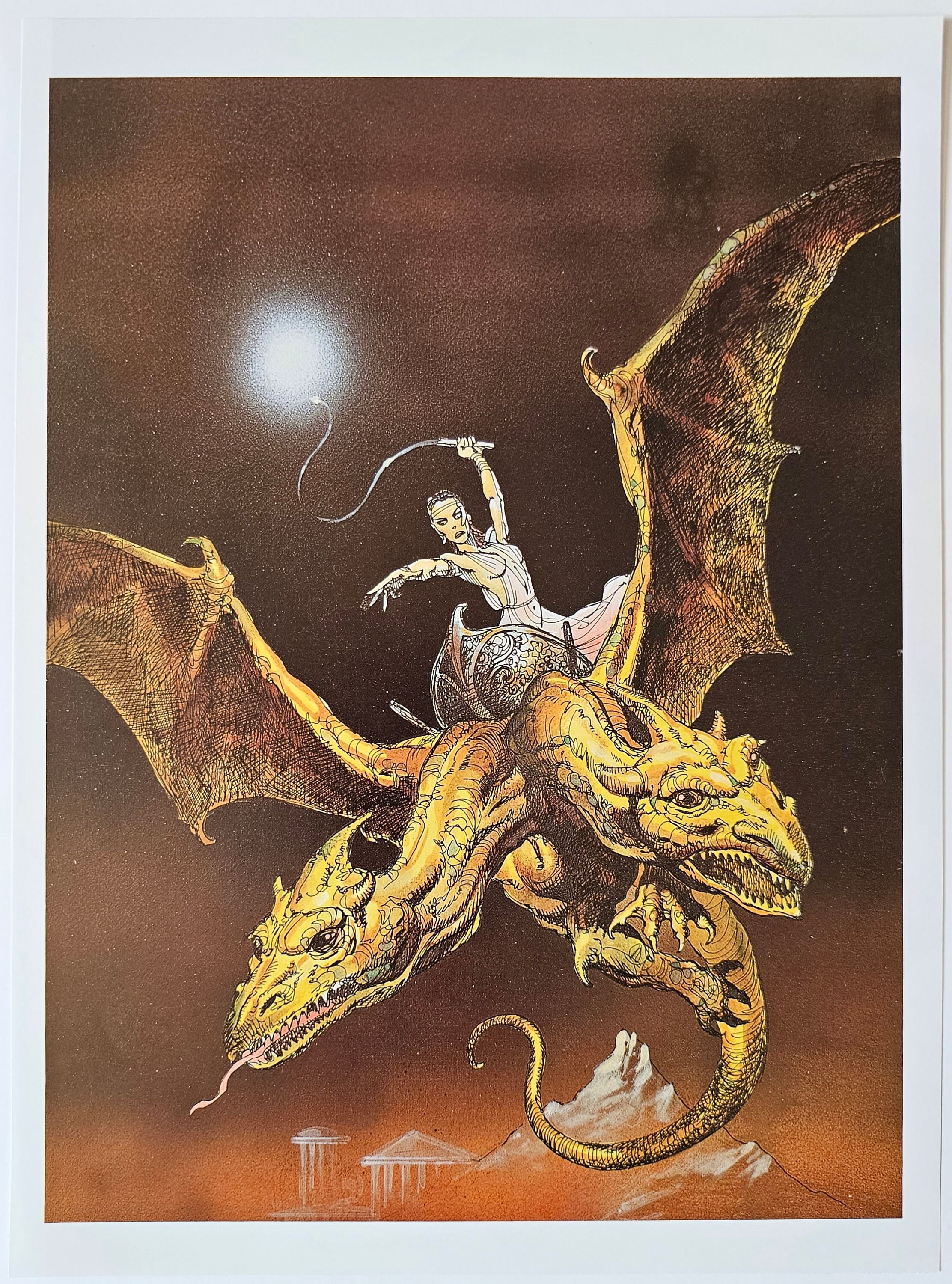 Boris Vallejo Fantasy Art Greek Goddess Medea 2 Headed - Etsy Canada