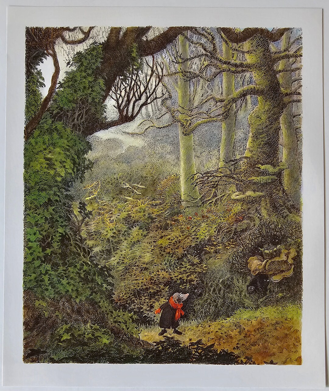 Wind in the Willows Print by Inga Moore Mole Walks in the - Etsy