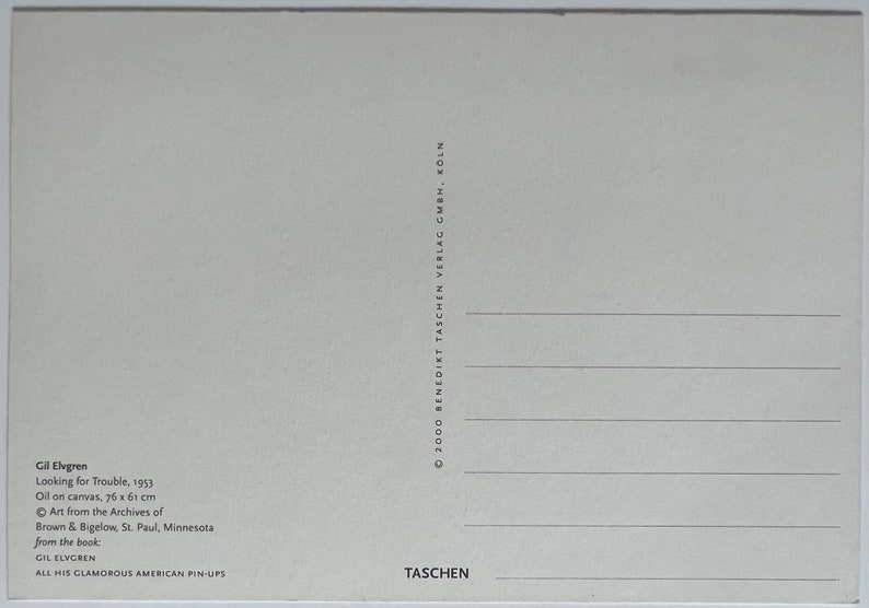 Pin up Girl Firework Gil Elvgren 2000 Vintage Postcard - Etsy