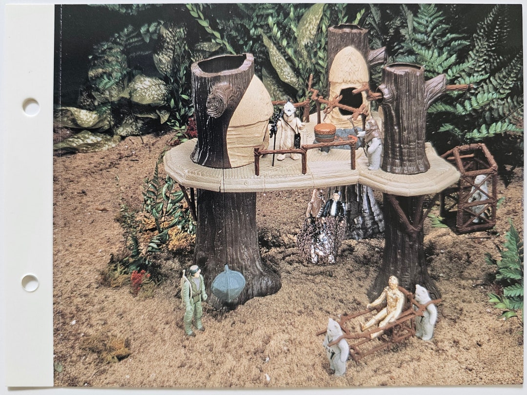 Star Wars Kenner Toys Ewok Village 1995 Vintage Postcard - Etsy
