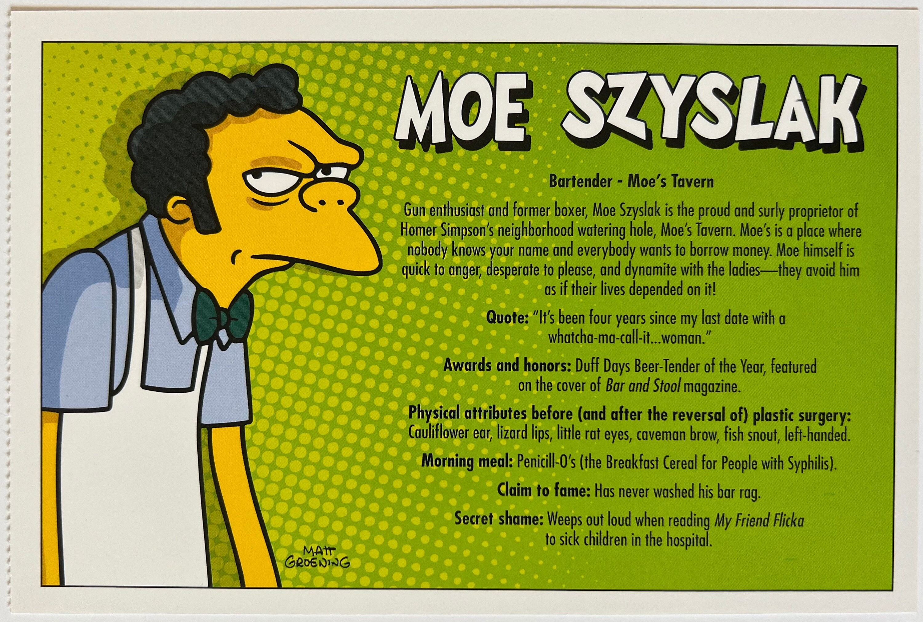 The Simpsons Moe Quotes