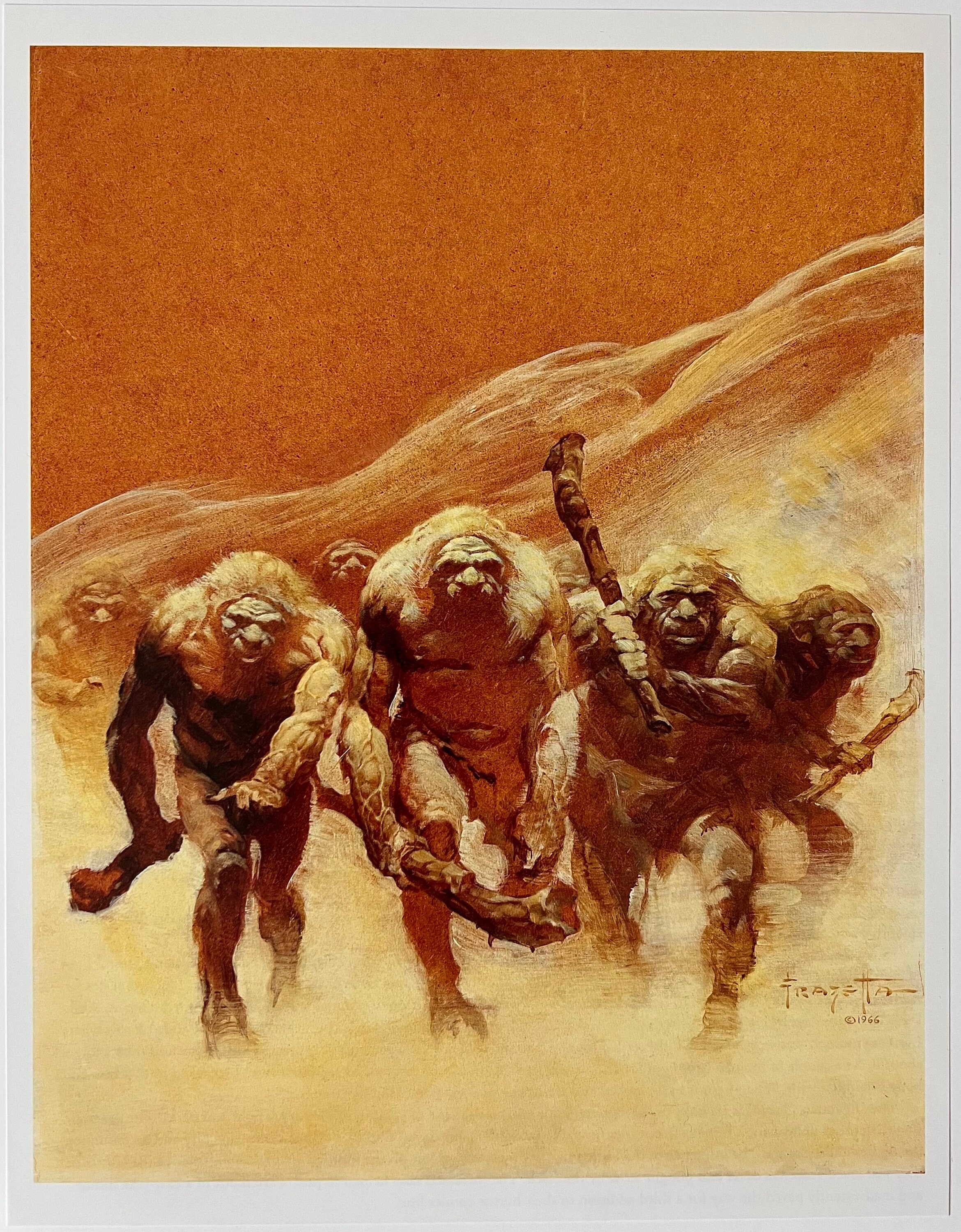 Frank Frazetta Neanderthal Fantasy Art 1999 Vintage Book - Etsy Hong Kong