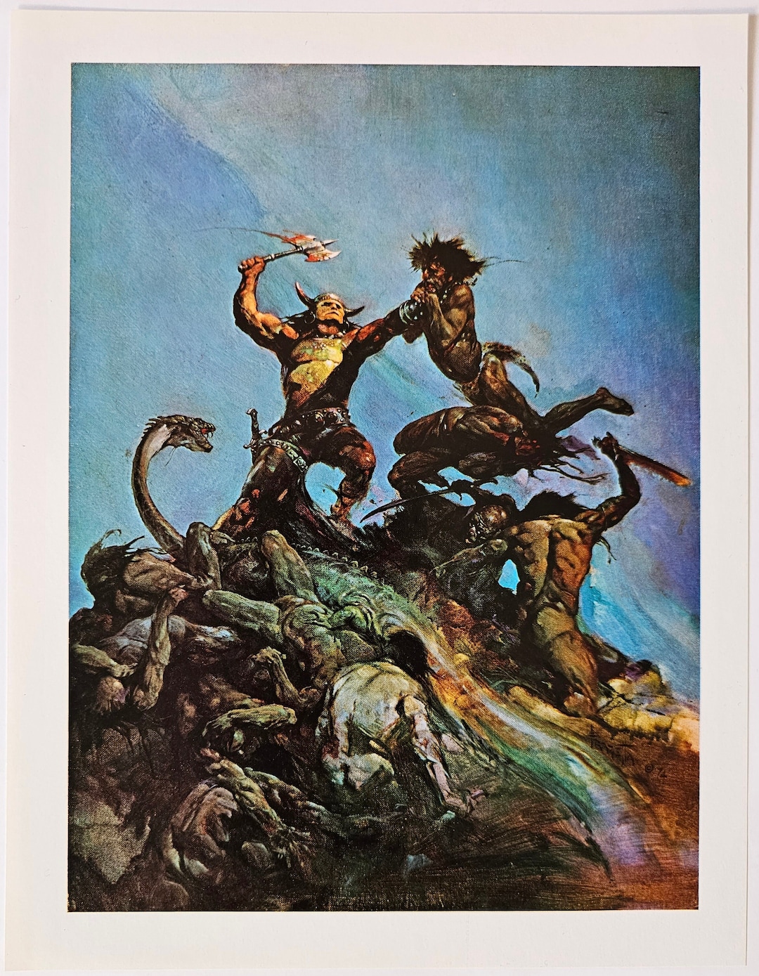 Frank Frazetta Indomitable Fantasy Art 1978 Vintage Book - Etsy