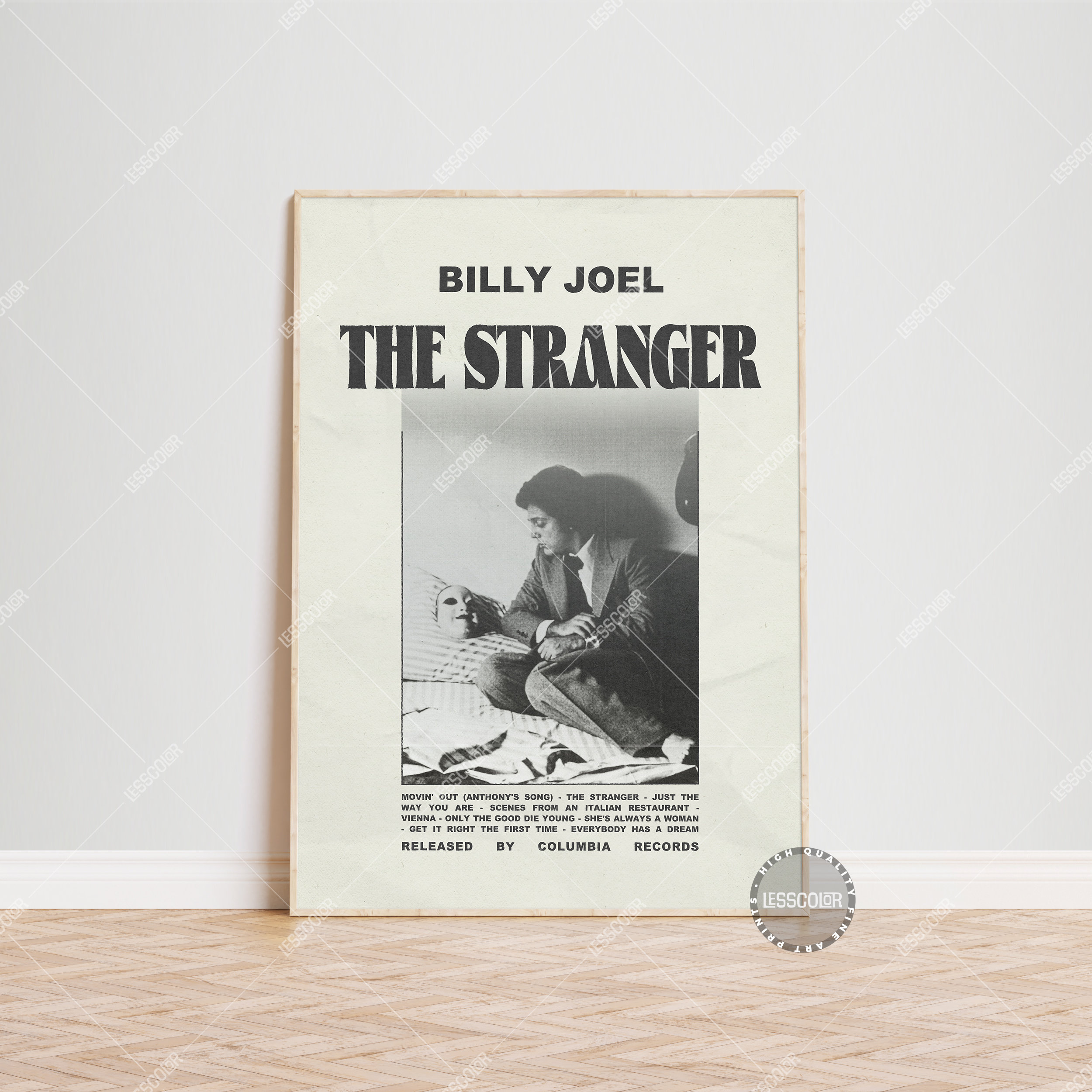 Billy Joel Posters / The Stranger Poster sold by George Adams | SKU ...