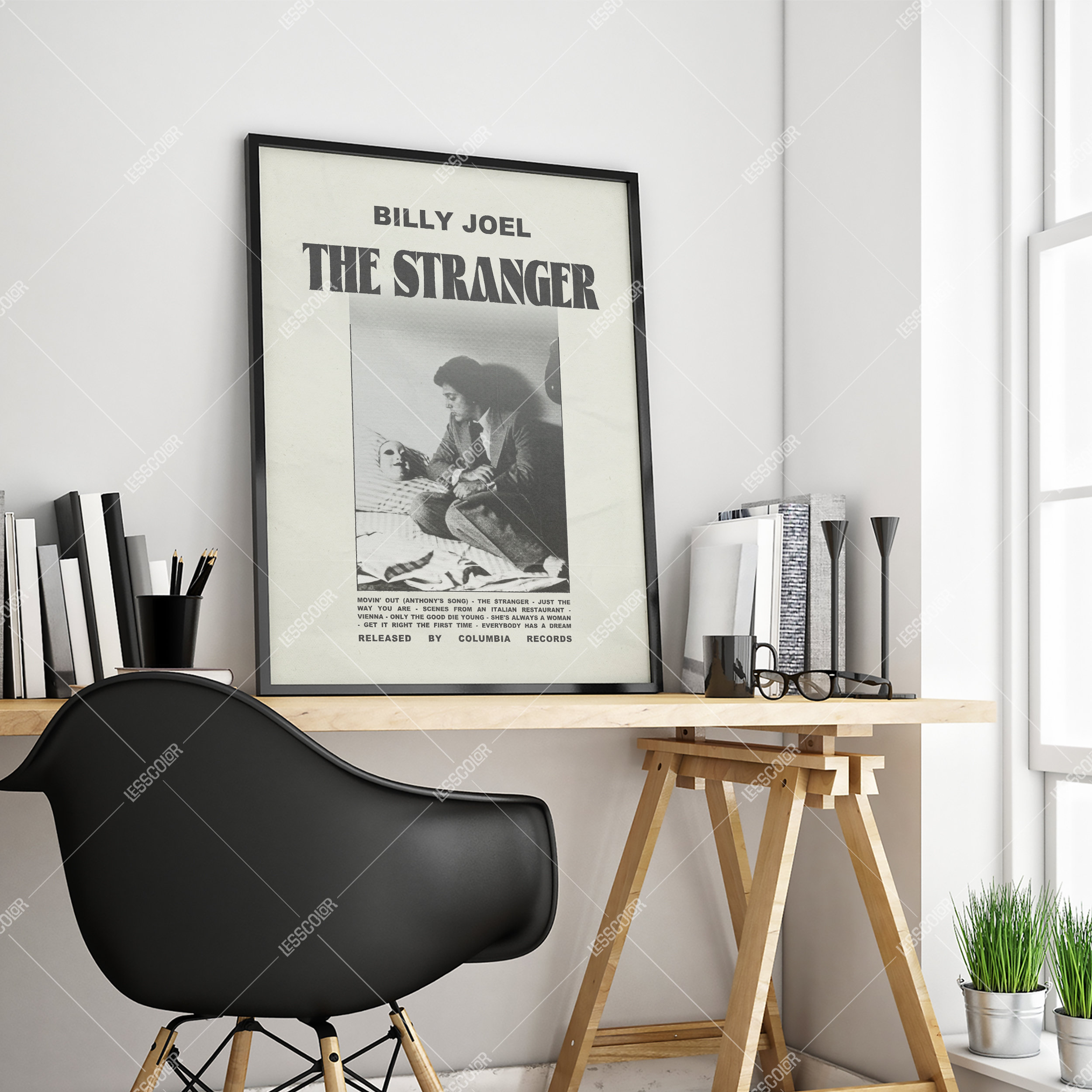 Billy Joel Posters / The Stranger Poster sold by George Adams | SKU ...