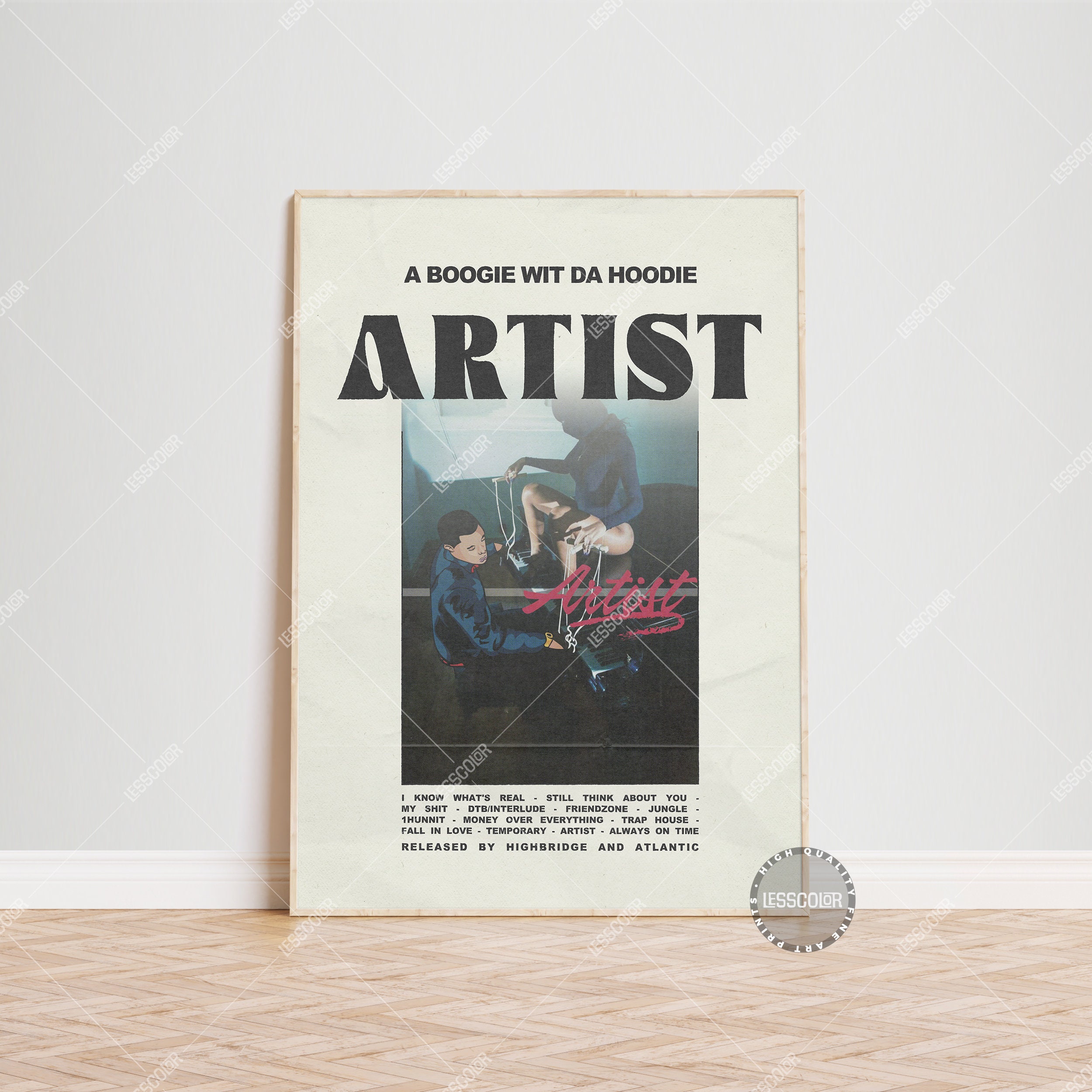 A boogie Wit da Hoodie Posters / Artist Poster, Album Cover Poster sold ...