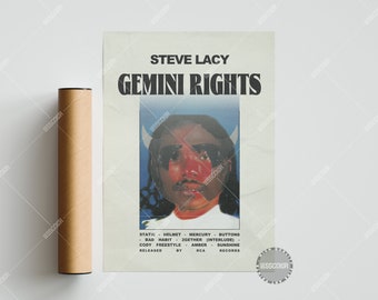 Steve Lacy Album Cover Poster - Etsy