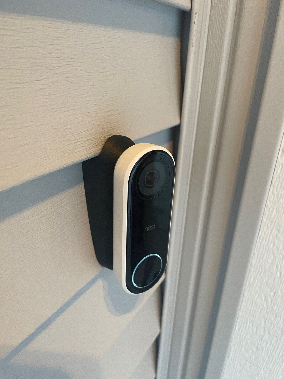 Google Nest Hello Doorbell 0, 20, 30, 45 Degree Angled Mount for Vinyl ...