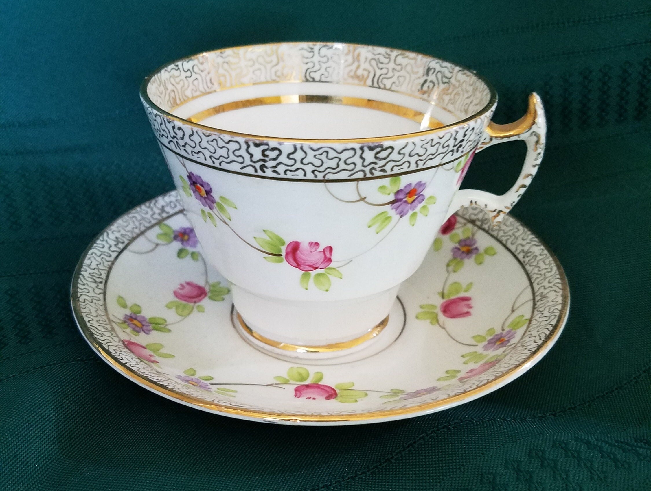 Phoenix TF&S Teacup and Saucer From 1930's - Etsy